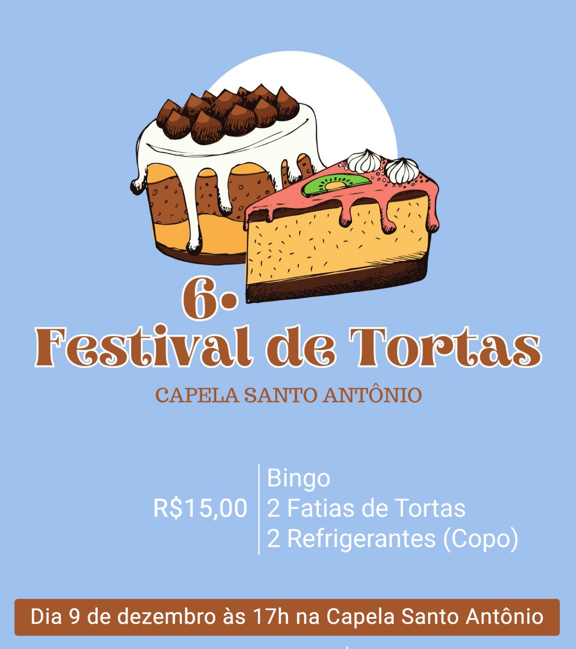 FESTIVAL DE TORTAS | Paróquia Santa Lúcia